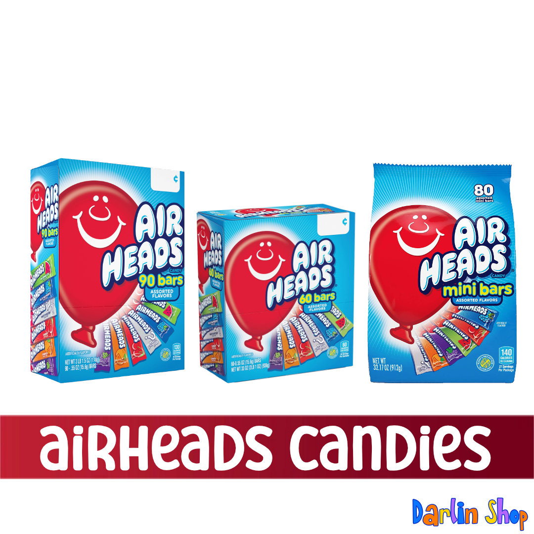 Airheads Candy (Bag of 60)(Bag of 90)(Mini 80) | Lazada Singapore