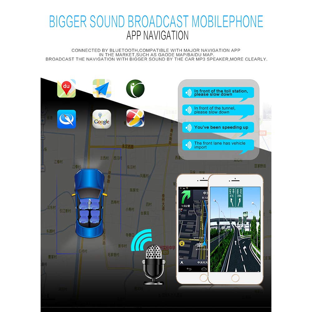 เครื่องเสียงติดรถยนต์ JSD 520 เครื่องรับวิทยุสเตอริโอในรถยนต์ Bluetooth AUX Input In-Dash Head ...