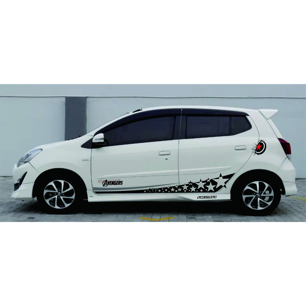 sSTIKER liz variasi body samping mobil striping variasi mobil cutting ...