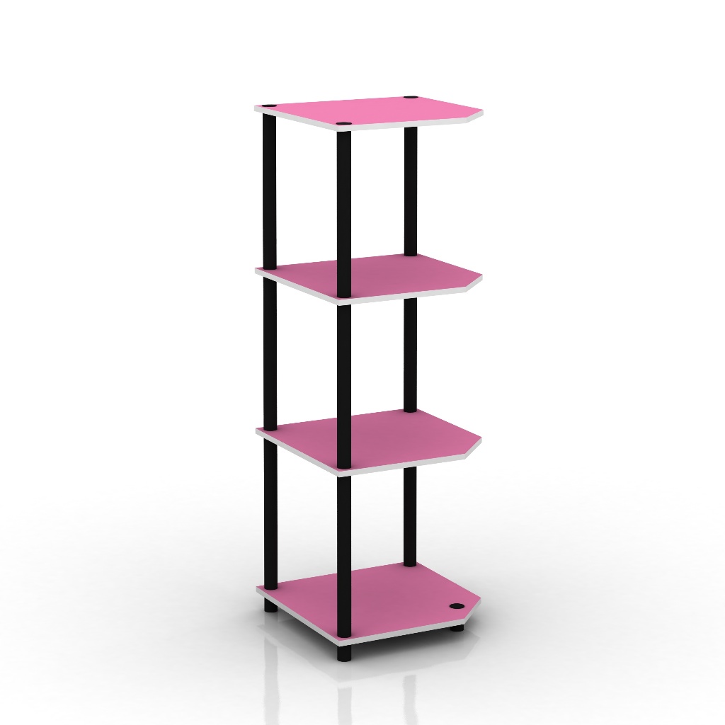 Furniture Direct SV14-0041 Flexi Pole 3 and 4 tier storage rack Book ...