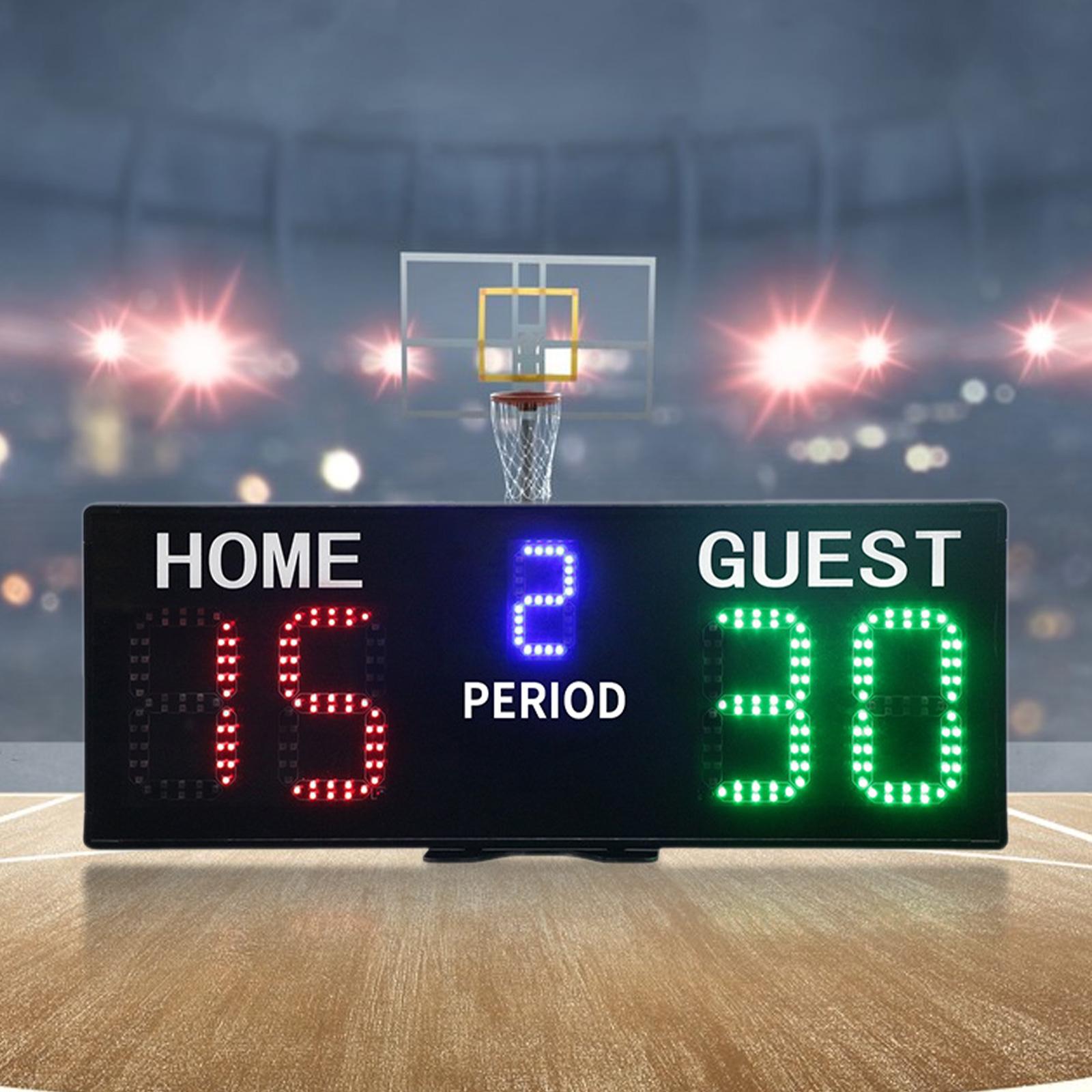 TOOYFUL Digital Scoreboard Electronic Basketball Scoreboard ...