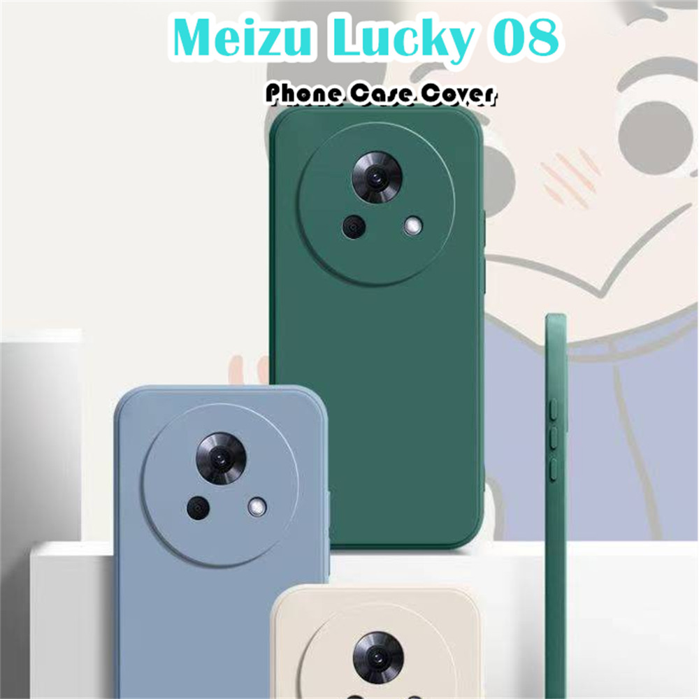 Original For Meizu Lucky 08 Cover Silicone Full Case Classic Simple ...