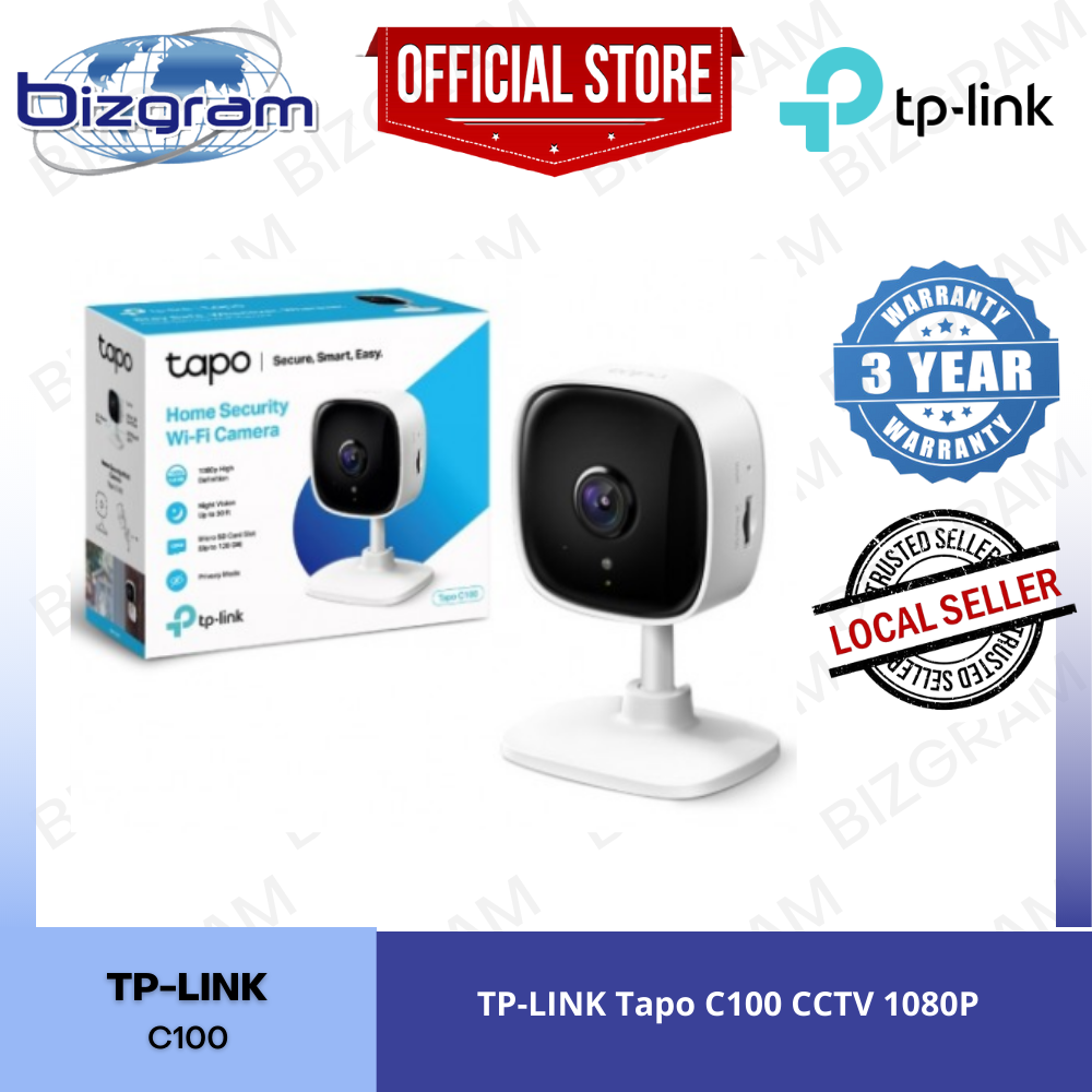 TP-LINK Tapo C100 CCTV 1080P | Lazada Singapore