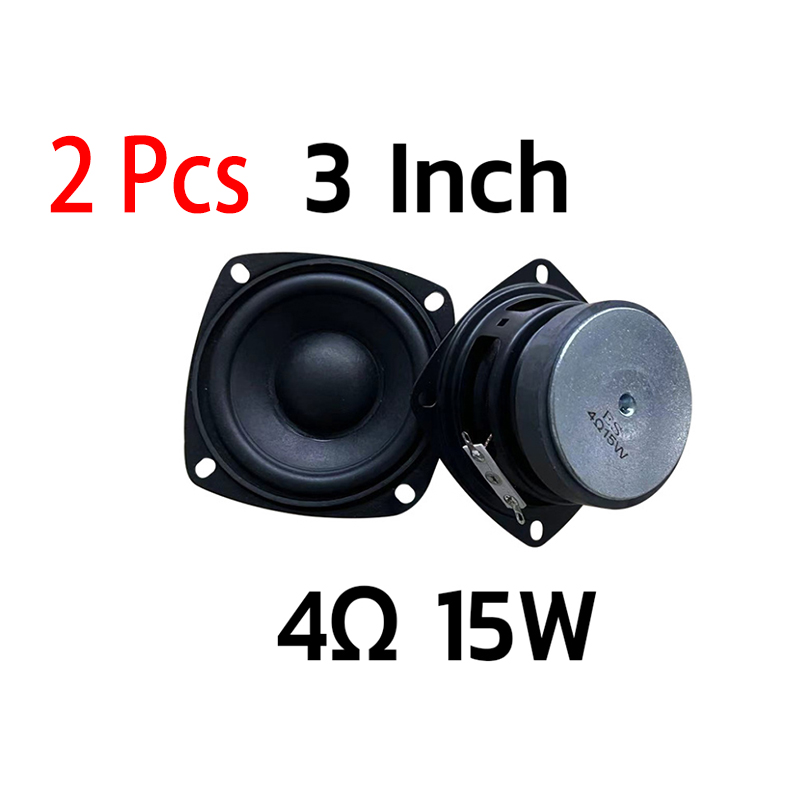 AIYIMA 2Pcs Subwoofer 2 Inch 4Ohm 5W HIFI Full Range Speaker Mini Woofer Speakers DIY Audio ...