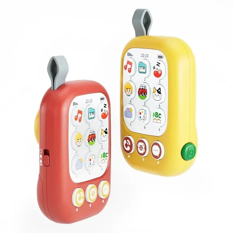 Child's Interactive Cell Phone & - Play To Learn, Touch Screen With 8 ...