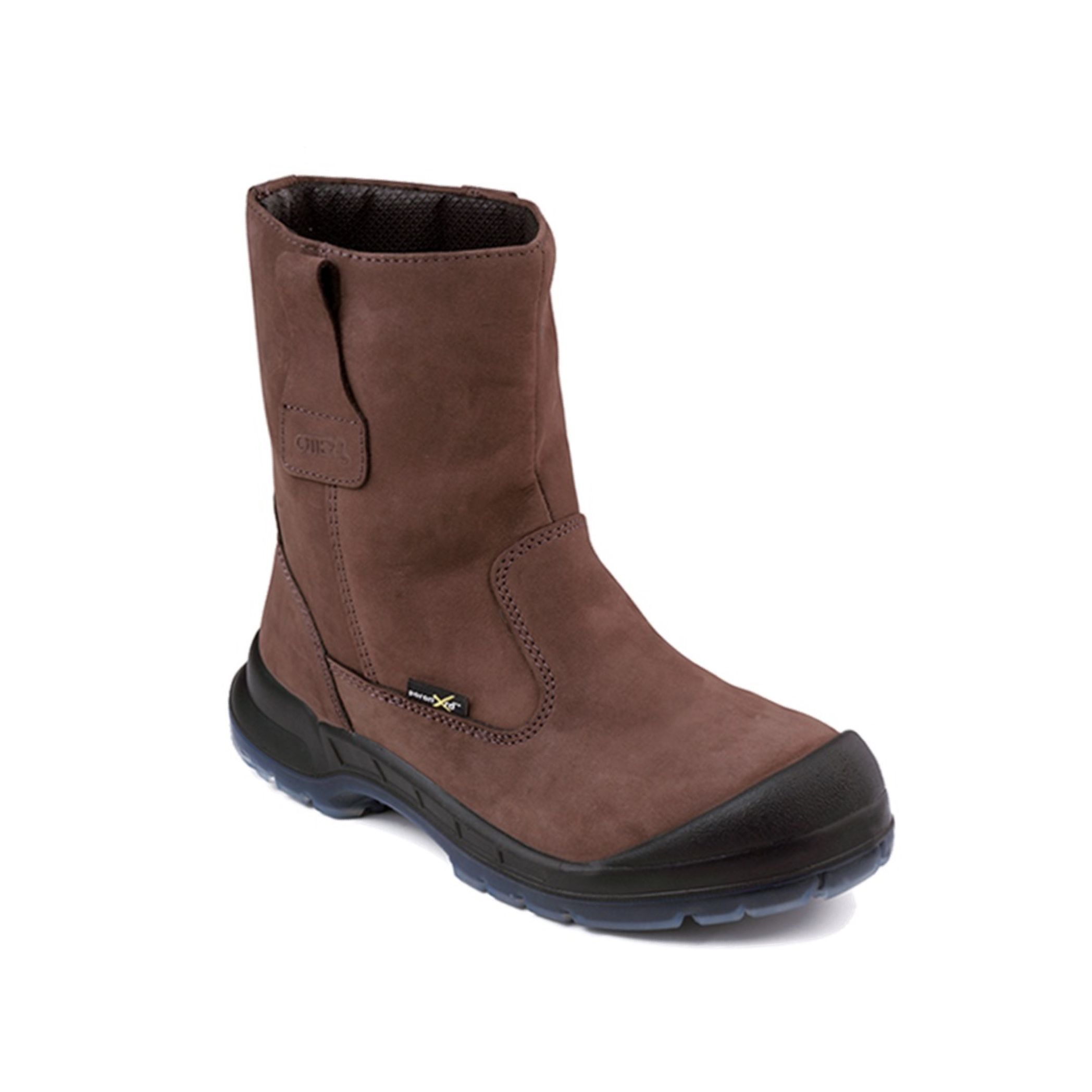 Otter OWT805 Water Resistant Nubuck Leather Pull-up Safety Boots, Otter ...