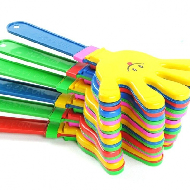 🎉Smiley Face Design Hand Clapping Toys Hand Clapper Children's Toys Fun ...