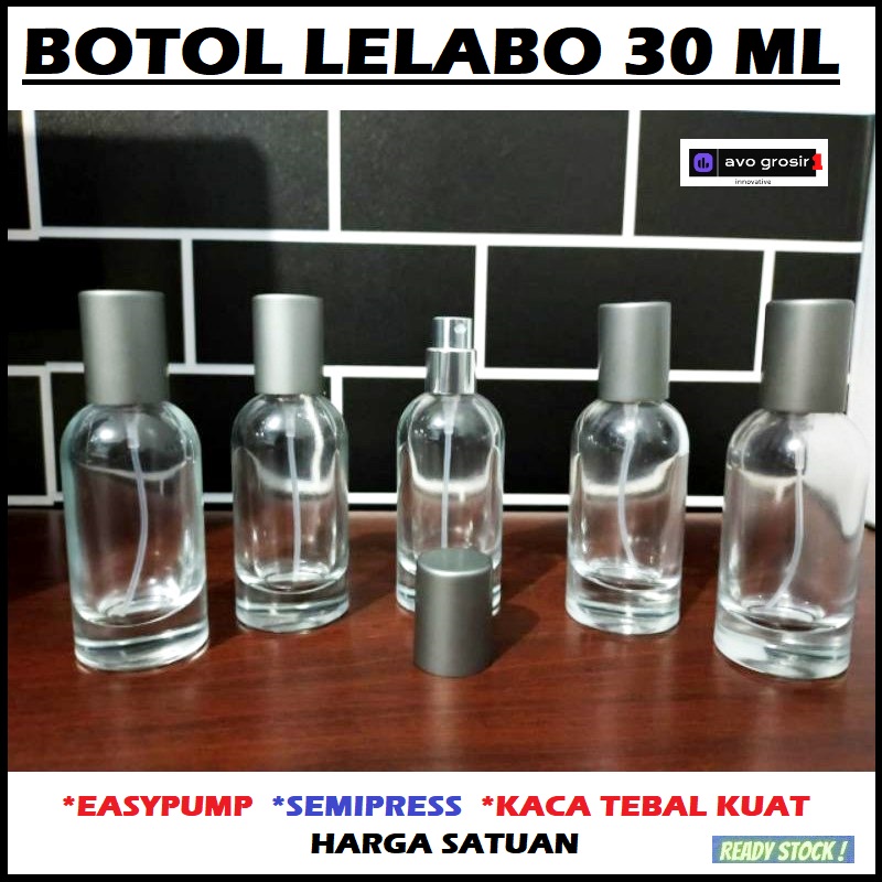Botol parfum lelabo labolide 30 ml silver semi press easypump | Lazada ...