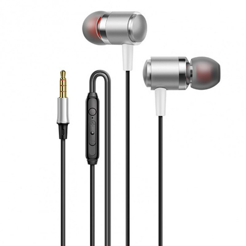 In-ear Copper Ring Speaker Full Metal Subwoofer Listening To Songs ...