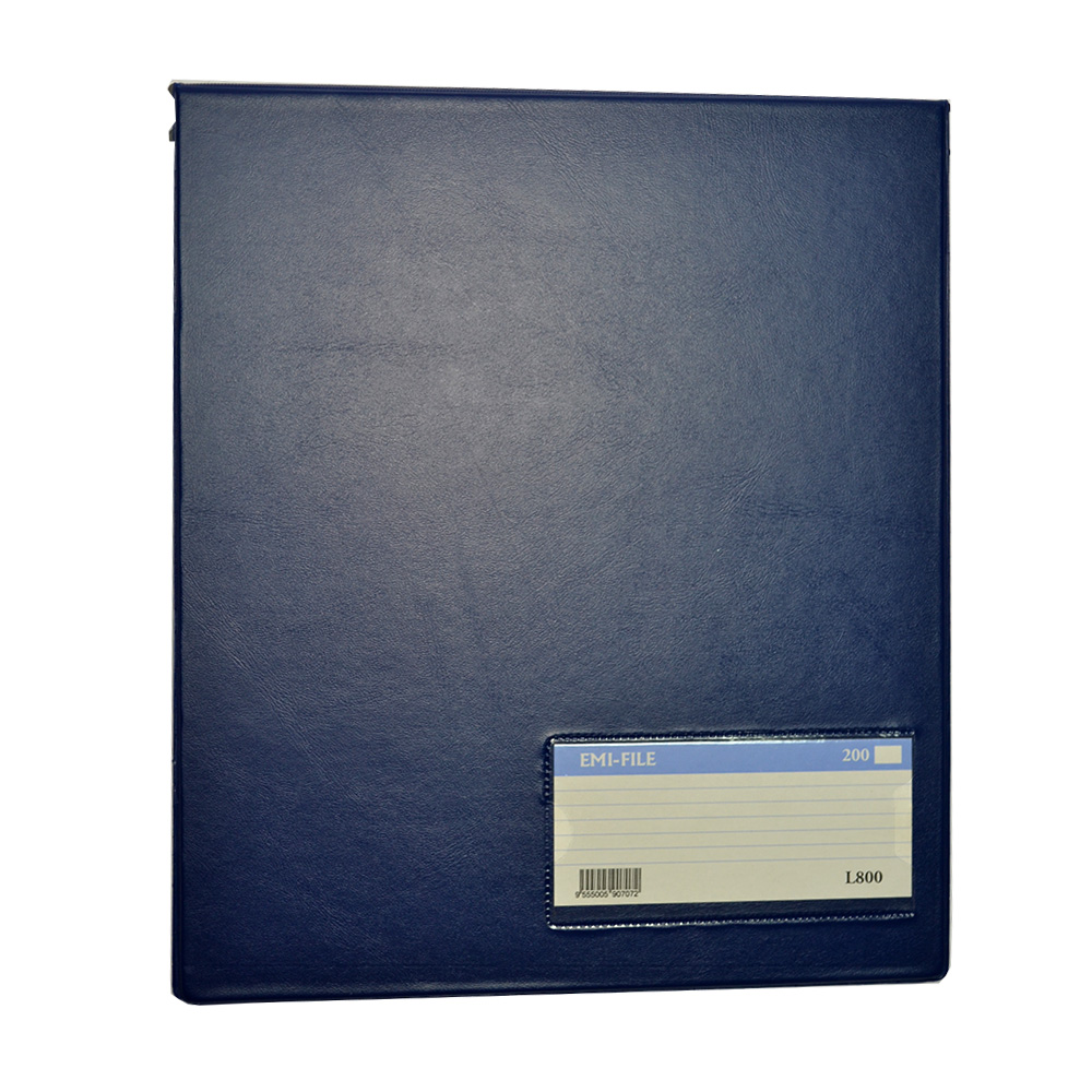 PVC Computer File (800) - Dark Blue / 20pcs | Lazada