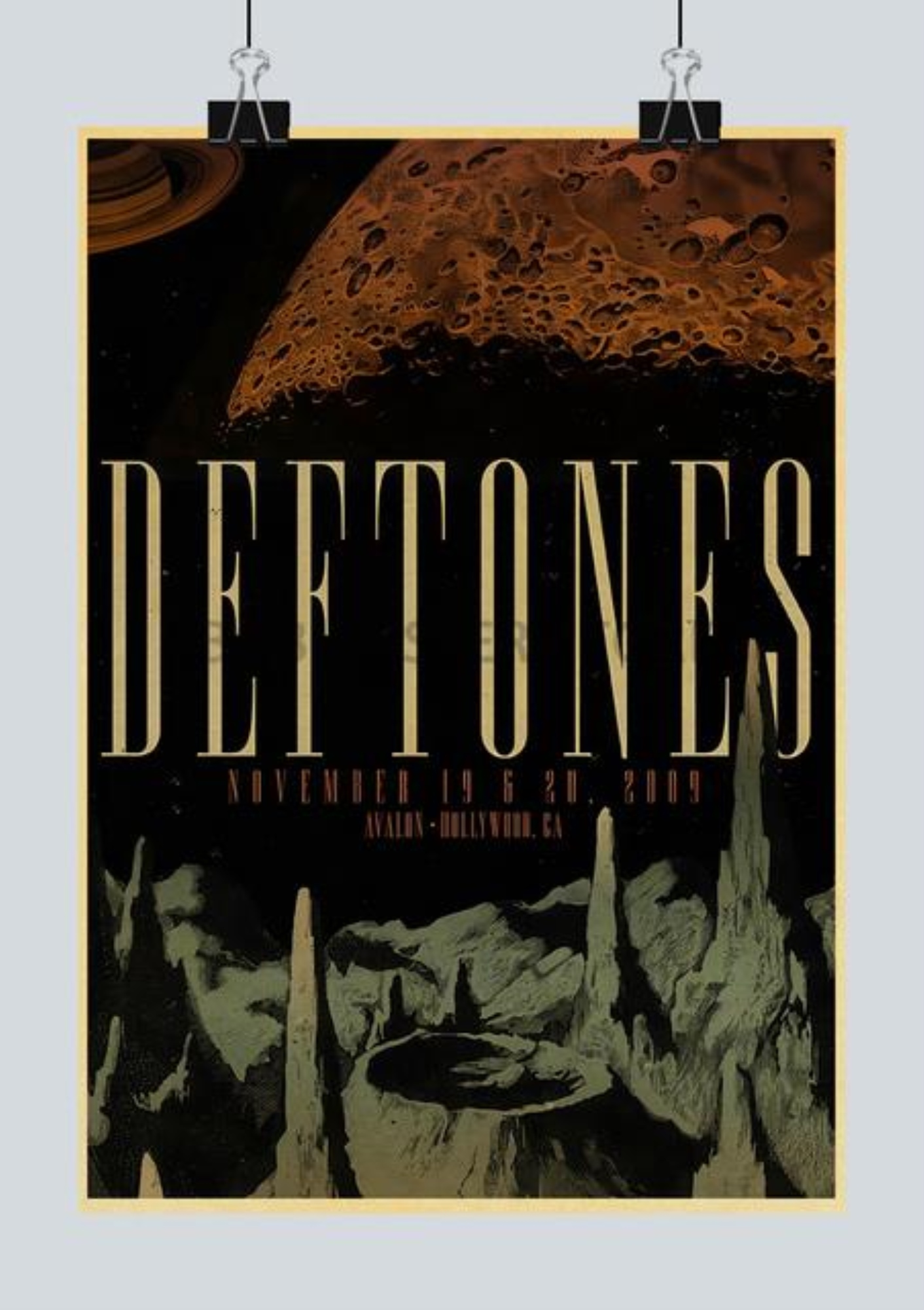 Deftones นักร้องกระดาษคราฟท์โปสเตอร์วงดนตรียอดนิยม Vintage ภาพพิมพ์ ...