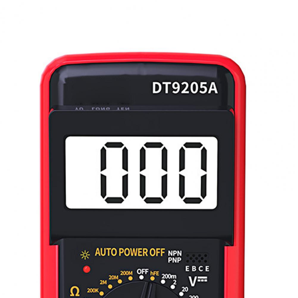 【New Arrivals】DT9205A Hand-held Multimeter Digital Overload Protection ...
