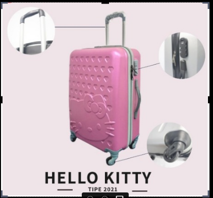 Koper 24 inch Hello Kitty | Lazada Indonesia