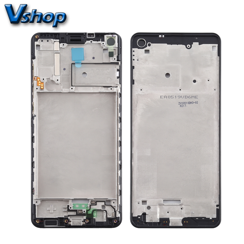 【EcoDealsq】For Samsung Galaxy A21s Front Housing LCD Frame Bezel Plate ...