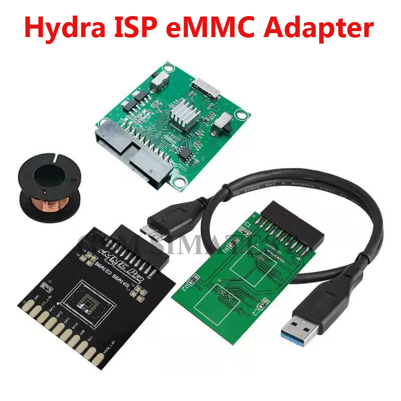 Hydra Tool Emmc Isp Adapters Tool With Emmc And Isp Pinouts Usb 3.0 Support For Hydra Dongle ...