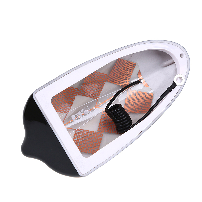 Car Super Shark Fin Antenna Universal FM/AM Signal Aerials Amplifier ...