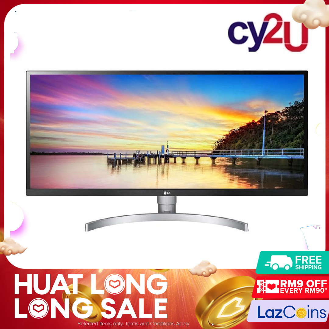 LG 34WK650-W 34" UltraWide FHD IPS Monitor with HDR10 and AMD FreeSync ...