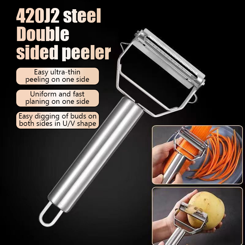 4in1 Peeler Multifunction Grater Julienne Peeler Vegetable Fruit Peeler ...