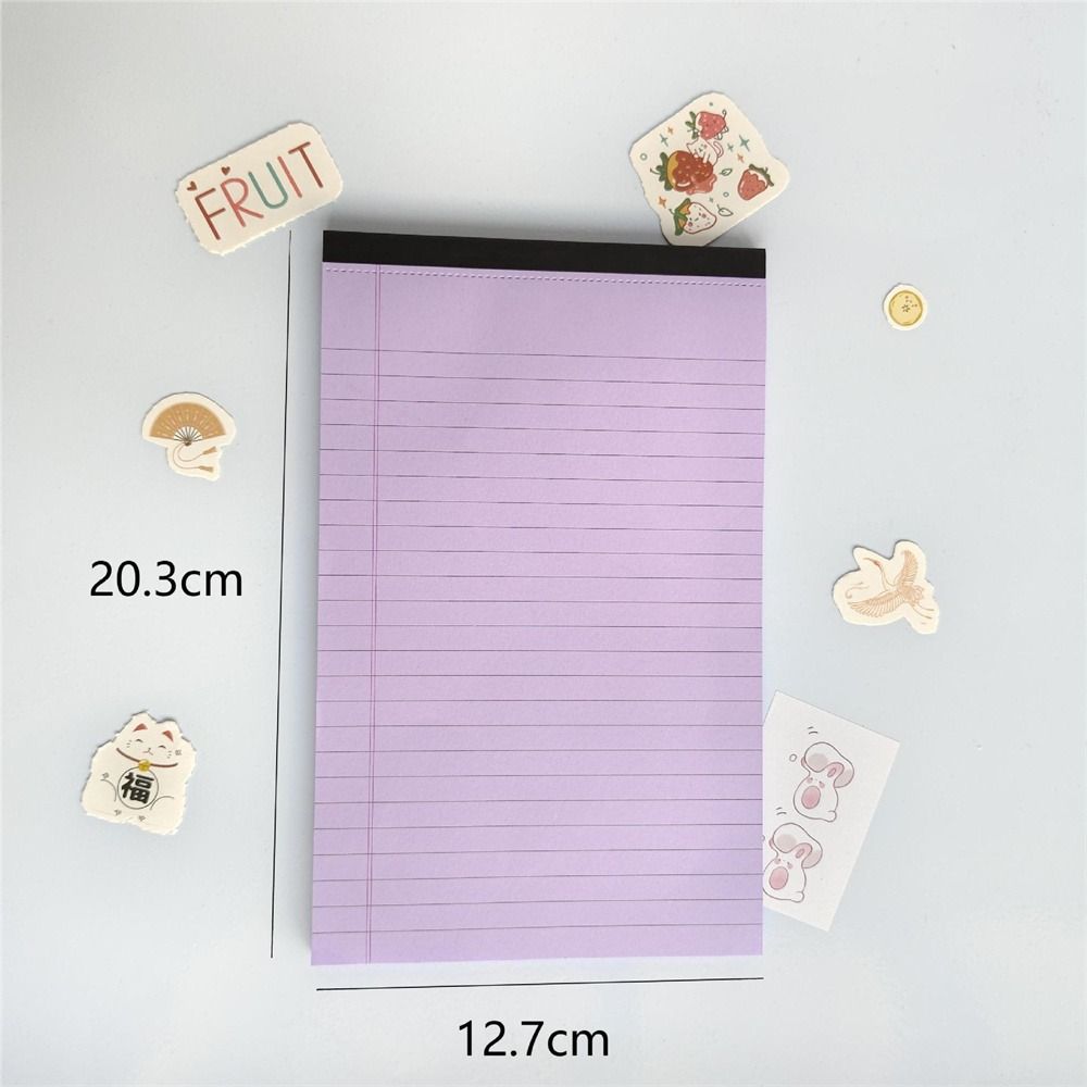 Office Supplies Tearable Legal Pad Ink-proof 50 Pages Writing Sheet ...
