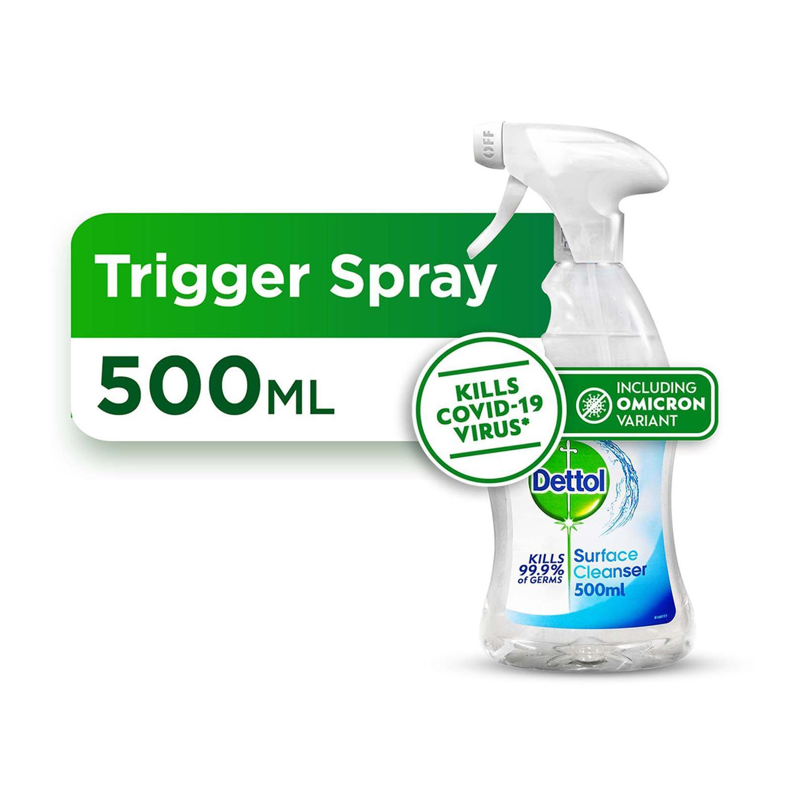 Dettol Surface Cleaner Trigger Spray 500ml (Laz Mama Shop) | Lazada ...