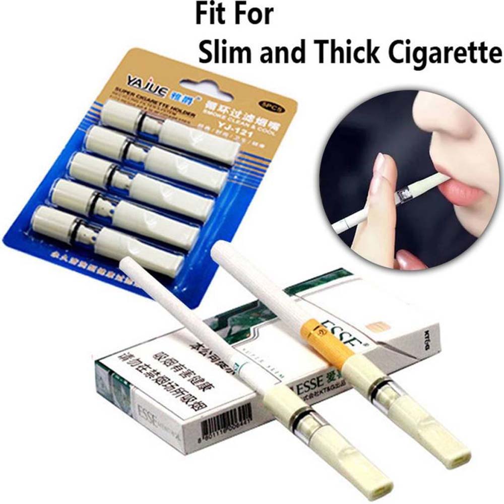 Smokingg Pipe Cigarettee Filter Holder Multi-Filtering to Reduce Tar ...