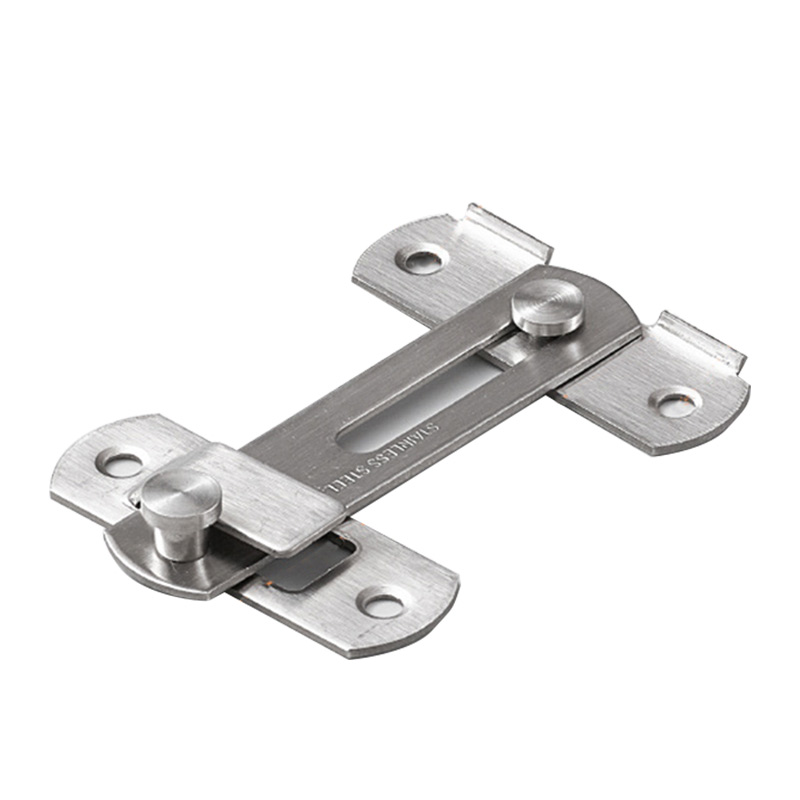 Stainless Steel Swivel Bolt Door Latch Slug Catch Hasp Lock for Slide ...