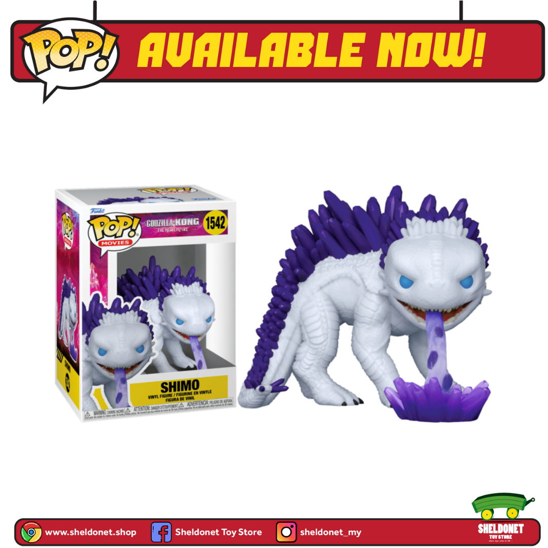 Funko Pop! Movies: Godzilla x Kong: New Empire - Shimo With Ice-Ray ...