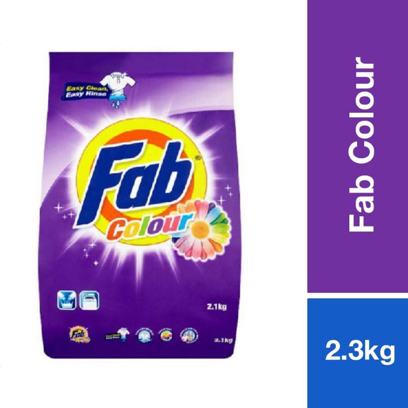 [READY STOCK]Fab Detergent Powder （1.9kg） | Lazada