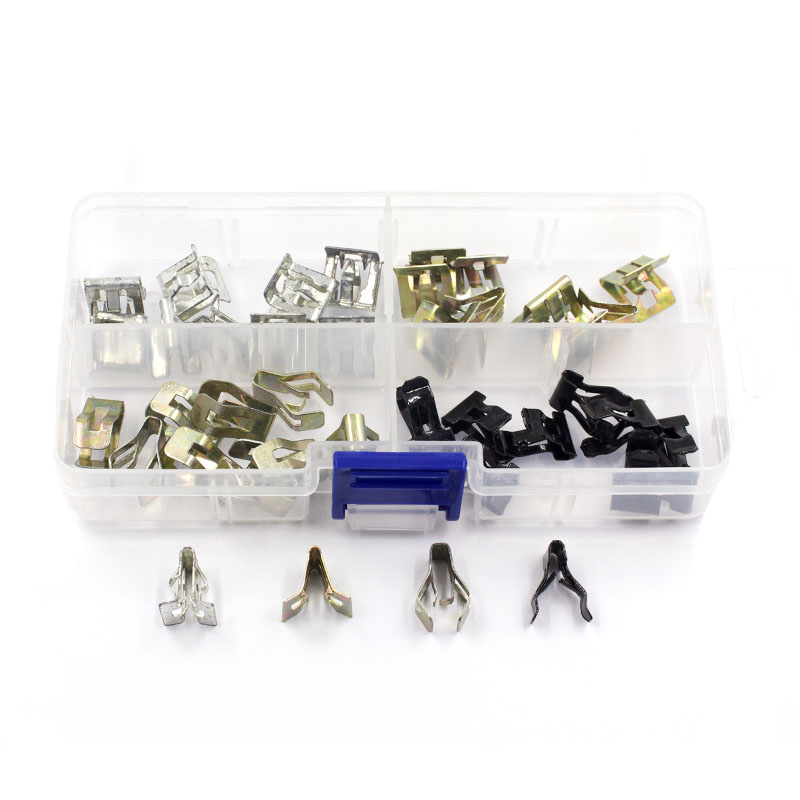 【Customer favorite】 40pcs Car Dash Dashboard Moulding Trim Metal ...