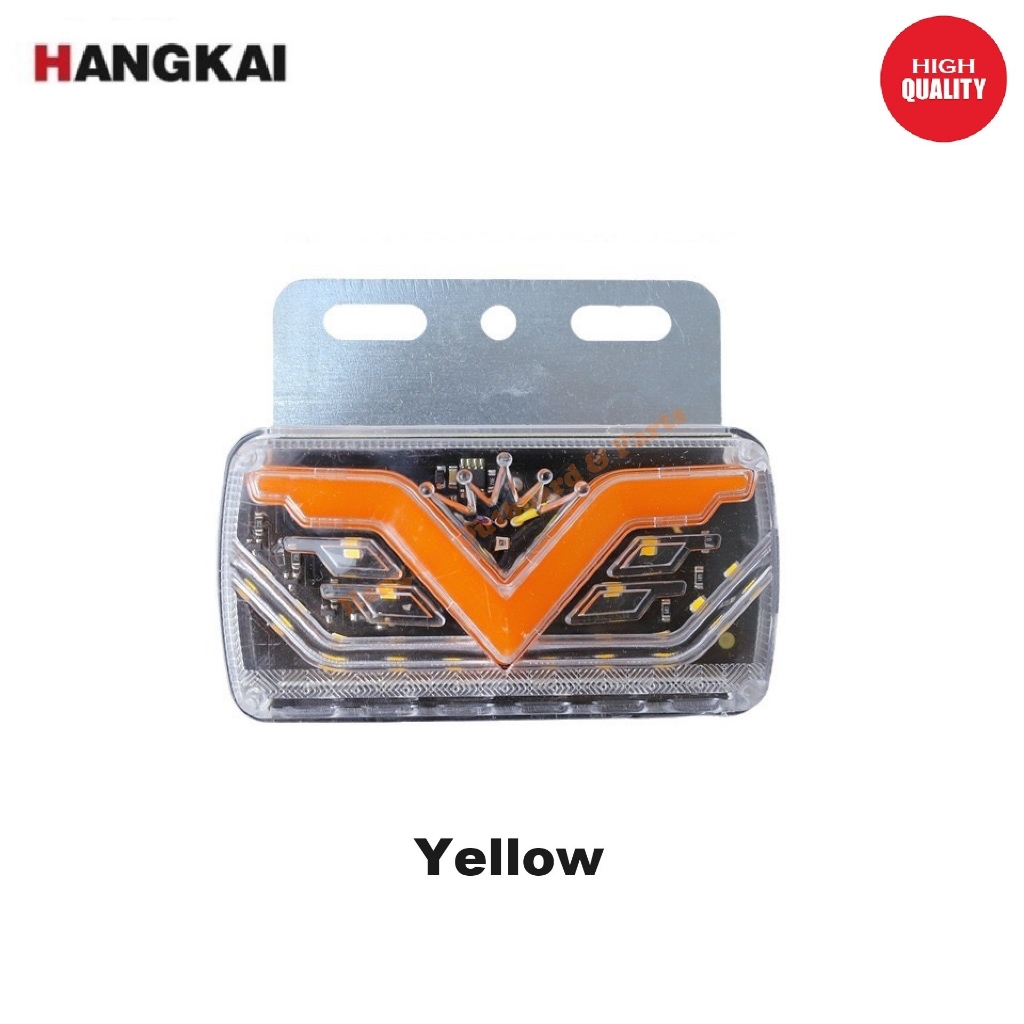 LED 5 Inch Side Lamp Safety Side Marker Signal Lampu Tepi Sisi Body ...