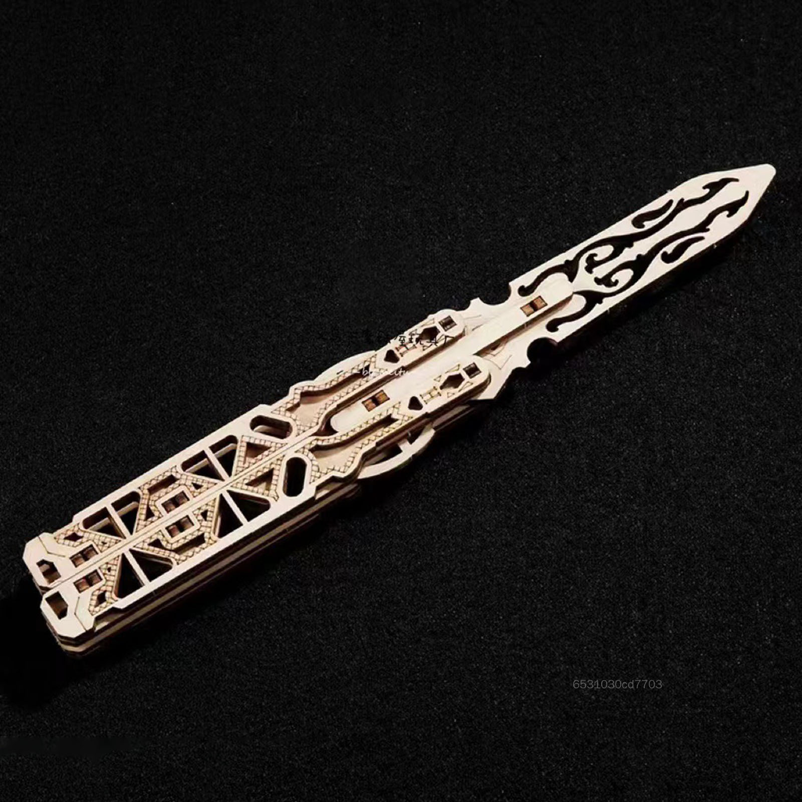 LY Wooden 3D Model Assembly Claw Knife Educational Decompression Wooden ...