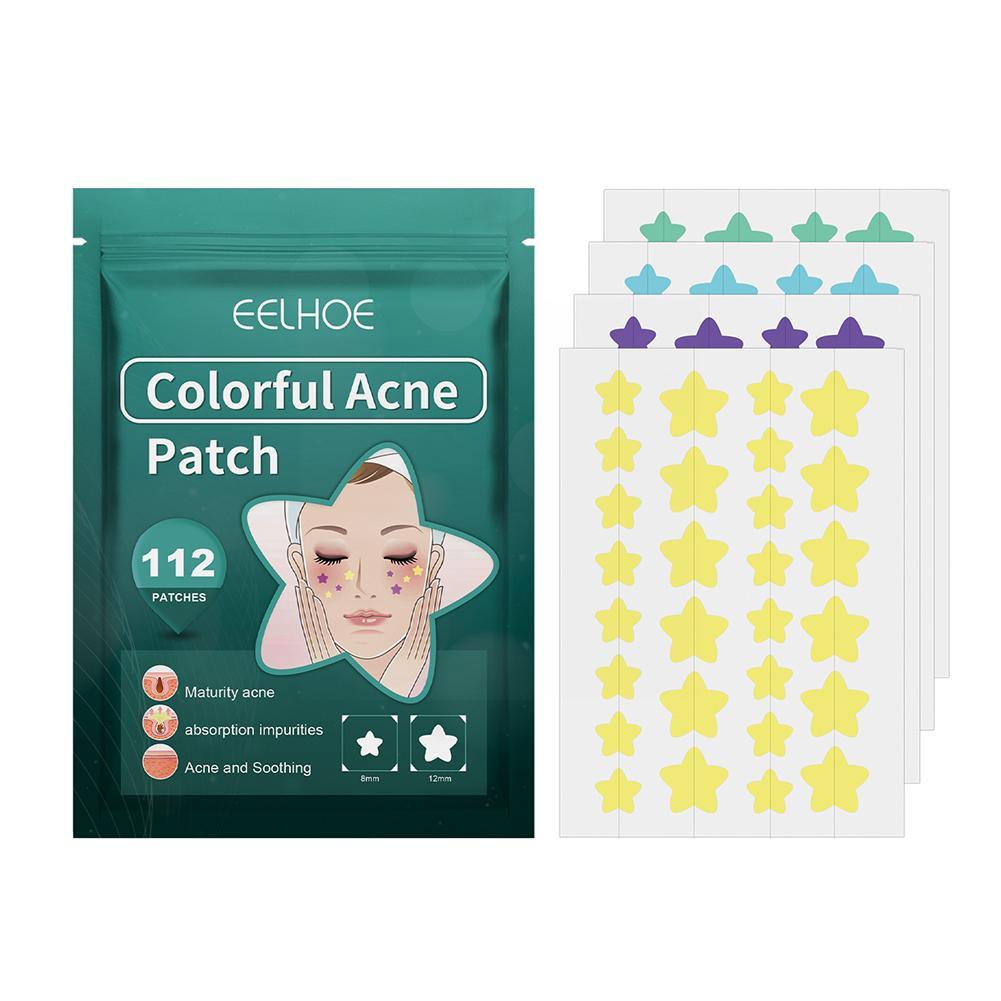 New Star Pimple Patch Stickers Dazzling Colorful Face Acne Removal Skin ...