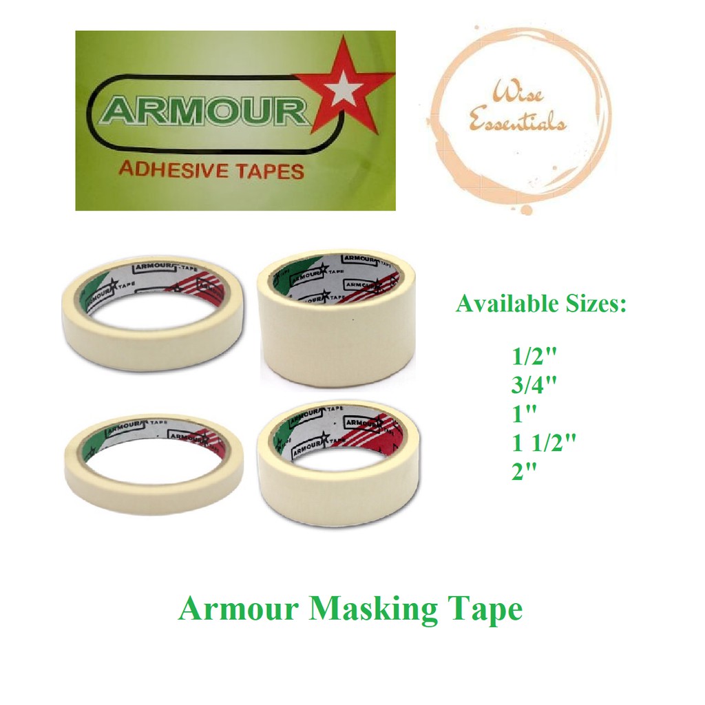 ARMOUR Masking Tape 12 to 2 | Lazada PH