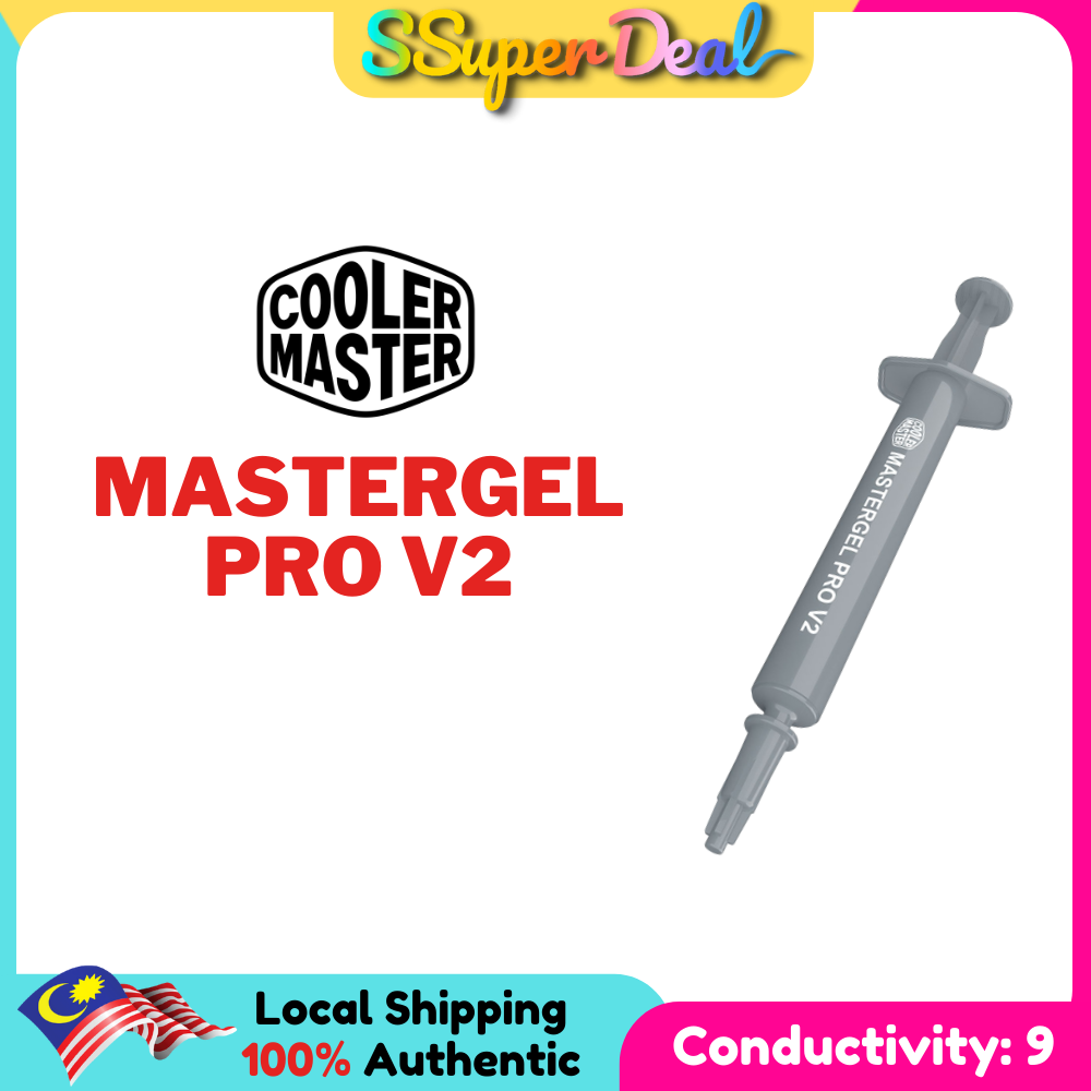 Cooler Master MasterGel Pro V2 High Performance Thermal Compound with ...