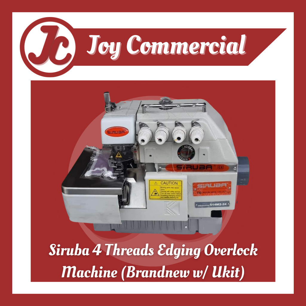 Juki / Siruba / Pegasus 4 Threads Overlock Edging Edger Machine ...
