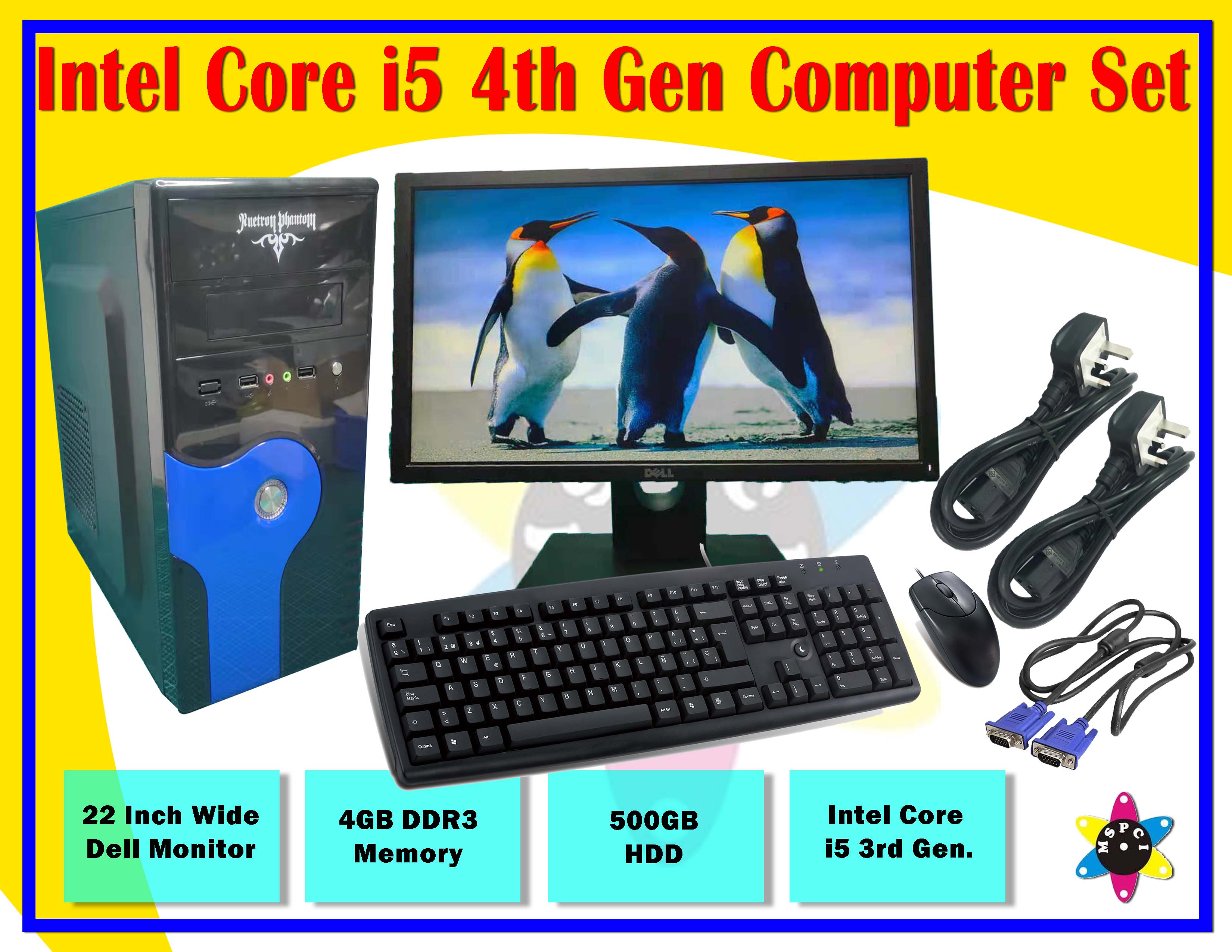 Desktop Package Desktop Core i5 2nd / 3rd / 4th Gen 4GB RAM 500GB HDD ...