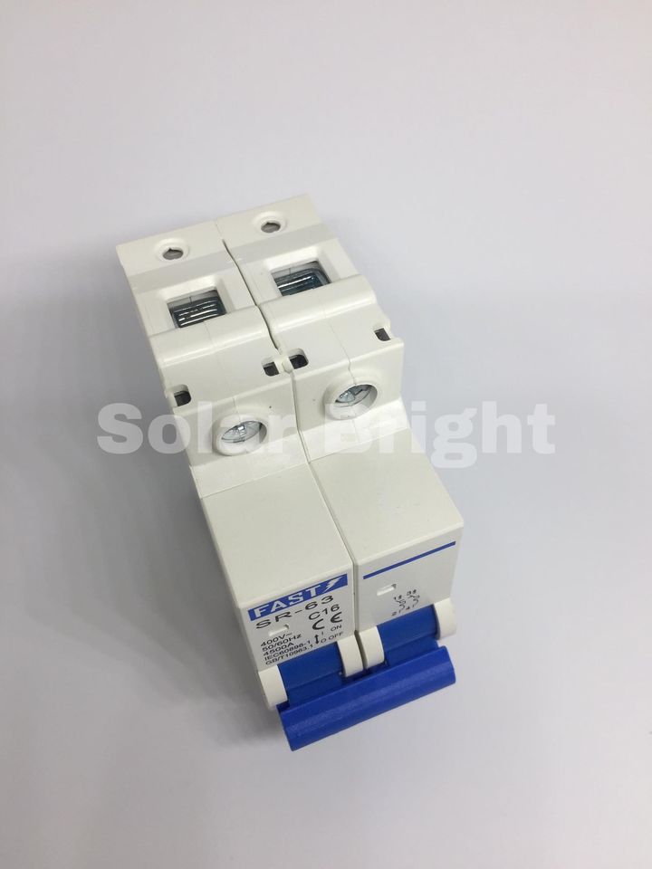 FAST AC Miniature Circuit Breaker 16A 20A 32A 40 50 63A 2 Pole | Lazada PH