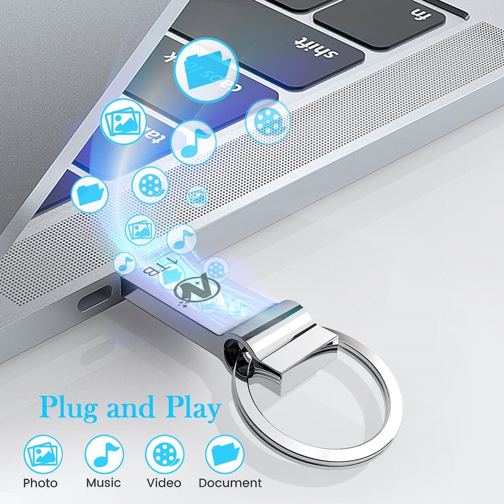 100% New waterproof fast pen drive 64GB flash usb memory 8GB metal 16GB ...