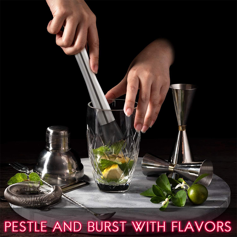 【Lowest Prices Online】 LMETJMA 10 Inch Stainless Steel Muddler and ...