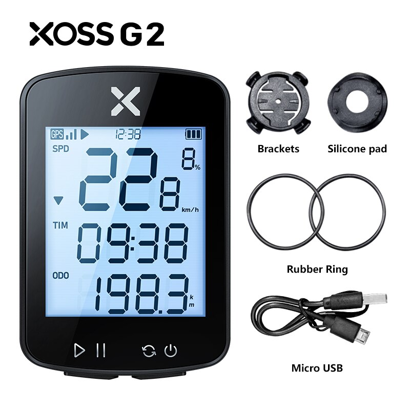 XOSS G2 Plus G2+ Bike Computer Wireless GPS Cycling Speedometer Road ... XOSS G2 Plus G2+ Bike Computer Wireless GPS Cycling Speedometer Road ...
