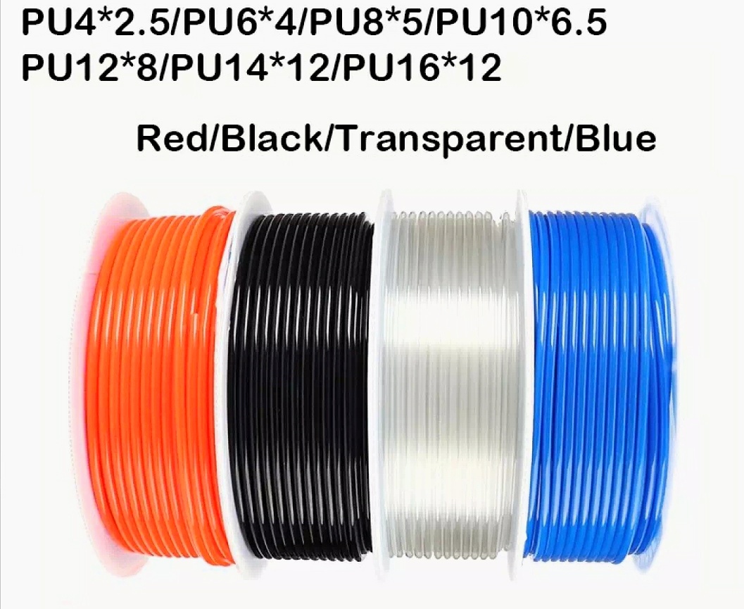 PU HOSE (POLYURETHANE HOSE) MODEL: PU-4MM PU-6MM PU-8MM PU-10MM PU-12MM PU-14MM PU-16MM PRICE ...