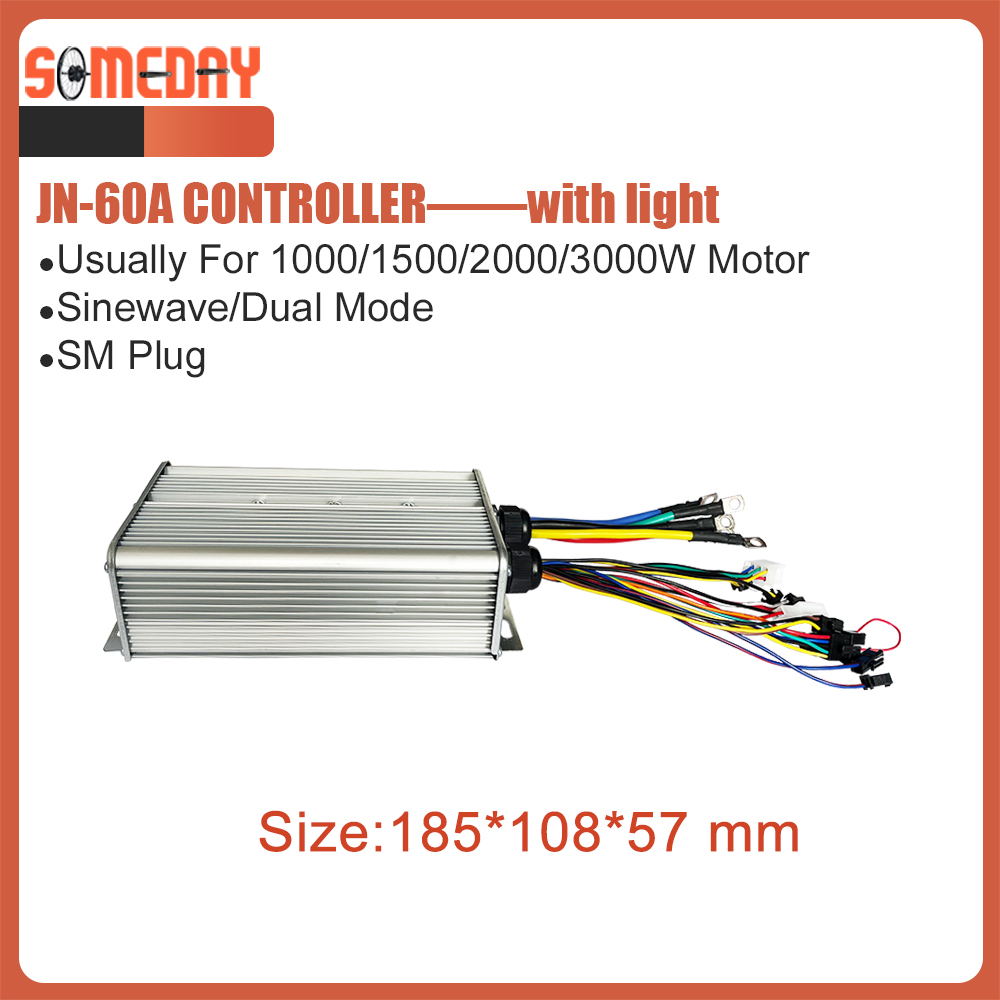 KT Ebike Controller 48V 1000W-3000W 60A KT Controller Dual Mode ...