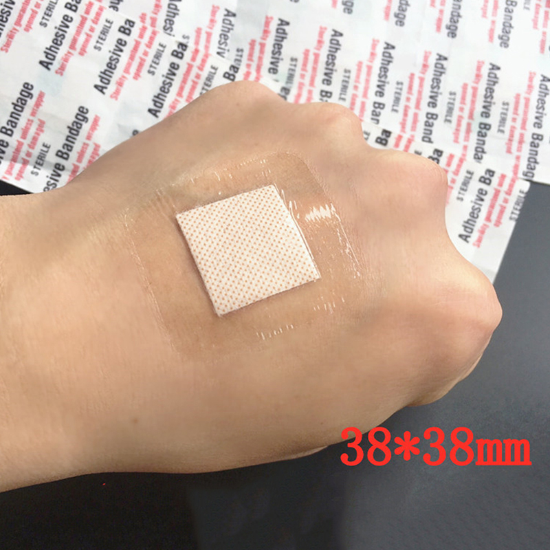 Square First Aid Waterproof Healing Wounds Band Aid Wound Plaster ...