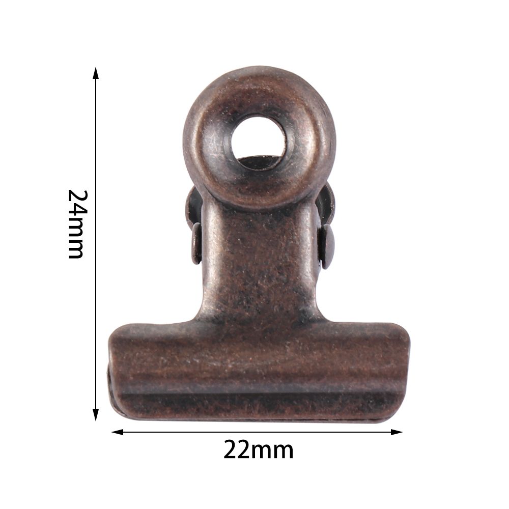 【SkinHorizon】6PCS Metal File Clamps Sealing Bag Clips Stainless Steel ...