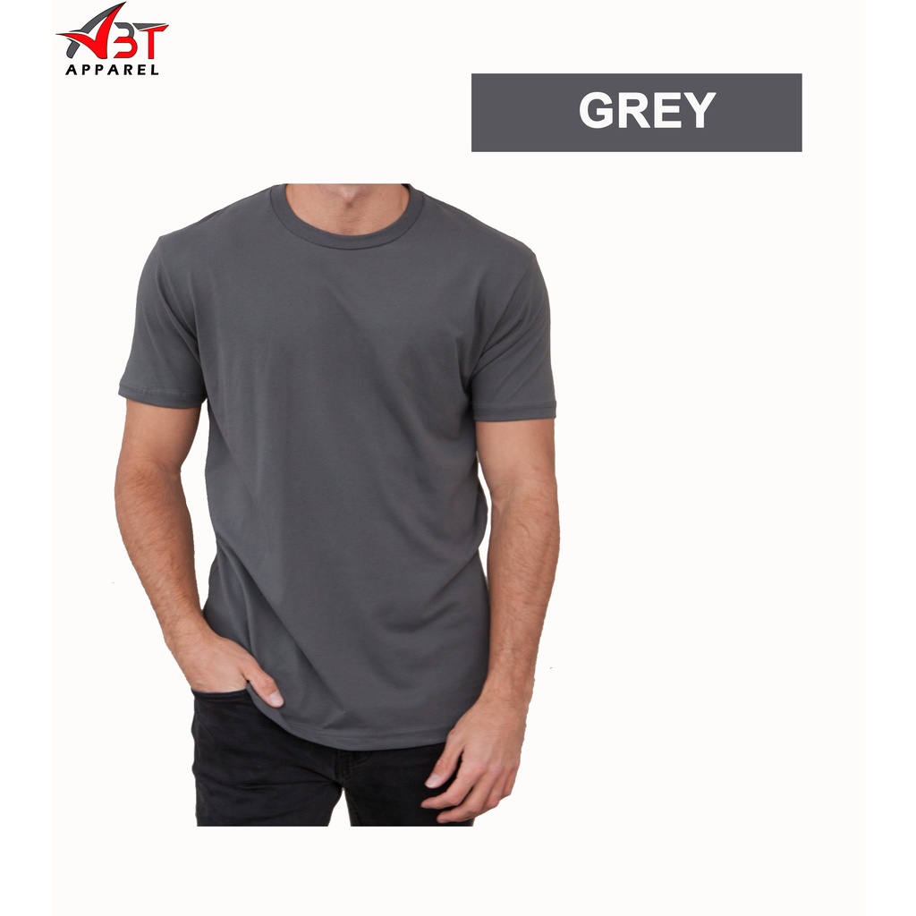 Organic Shirt Plain Men and Women Clothes Tops Unisex Cotton Round Neck Standard Size T Shirt ...