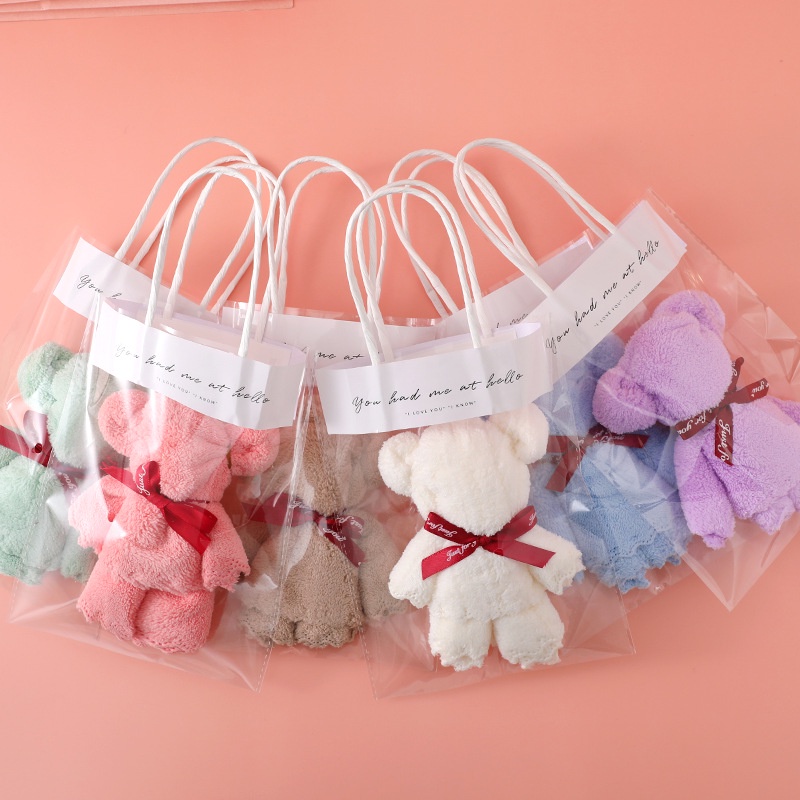 QUOKKA Door Gift Packaging Wrapping Bag Plastic Transparent Gift Bag ...