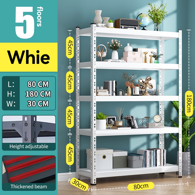 ESH Triangular Steel Shelf 3/4/5 Layer Rack Metal Rack Steel Storage ...