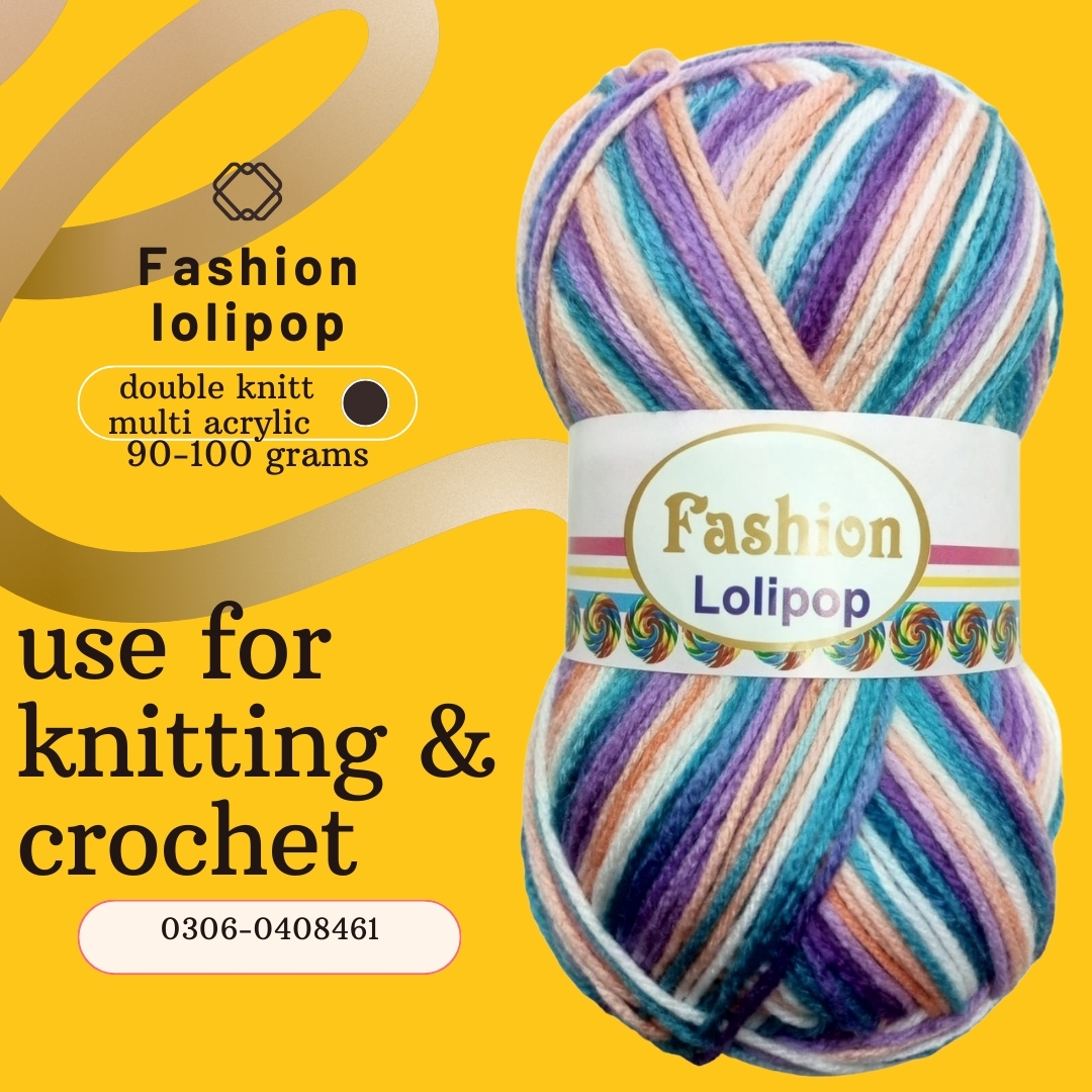 4ply thick yarn 100% multi acrylic wool yarn 90-100 grams each yarn use ...