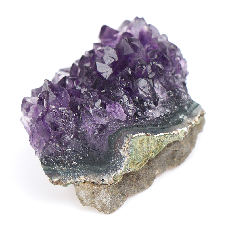 Natural Amethyst Cluster Quartz Crystal Mineral Specimen Healing Stone ...