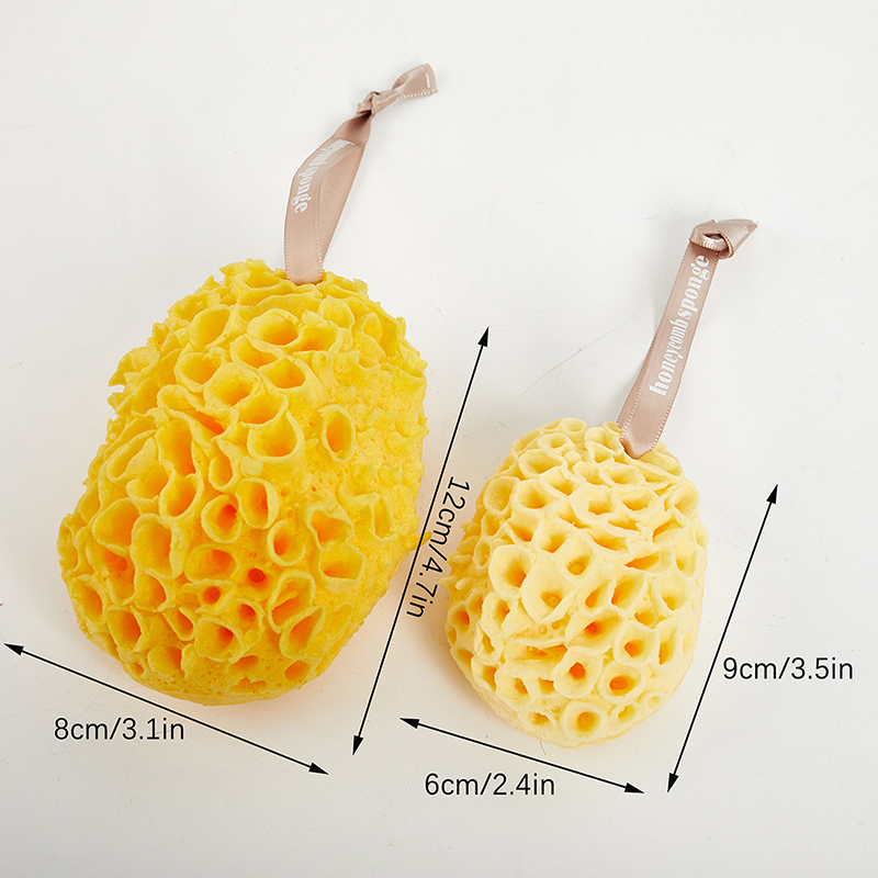 Exfoliating Foam Sponge Dead Skin Remover Natural Feeling Bath Sponge ...